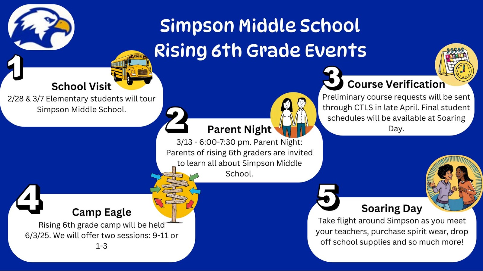 Rising 6th Grade Events